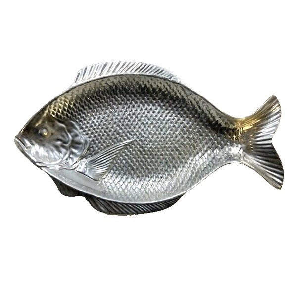 The Unbranded Brand | Dining | Pewter Fish Serving Plate Platter ...